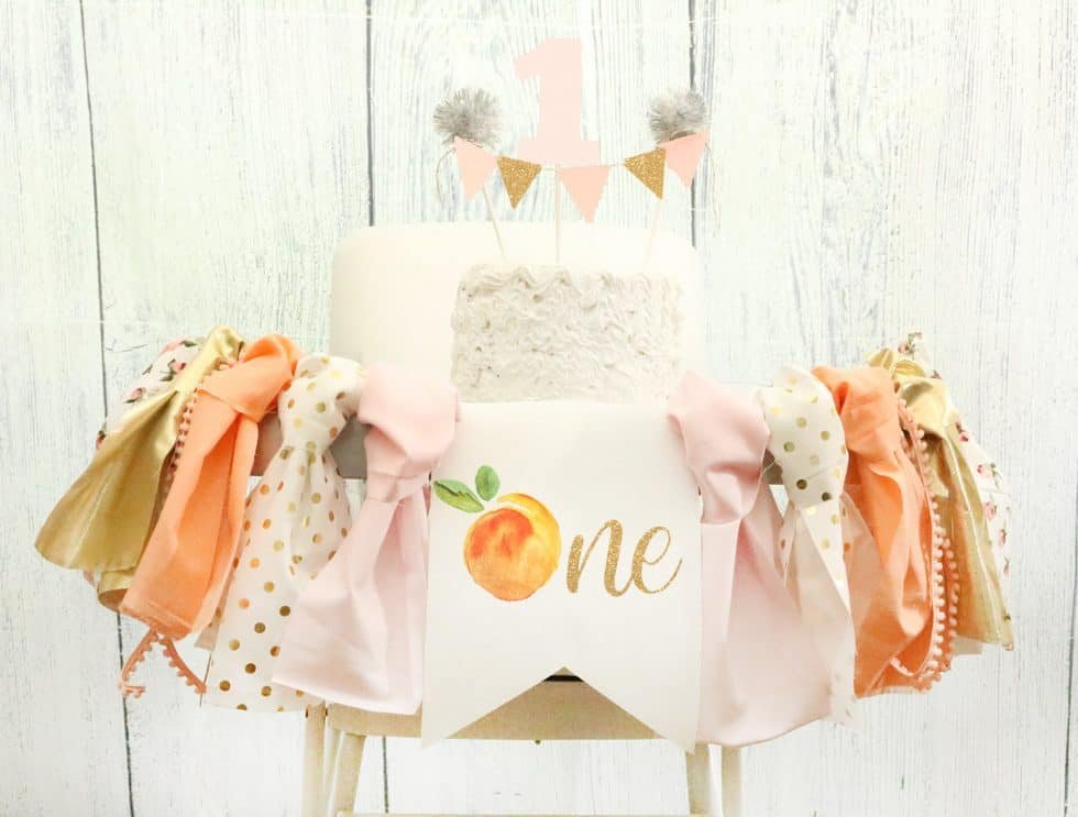 30 Beautiful First Birthday High Chair Banners – Shabby Mint Chic Party
