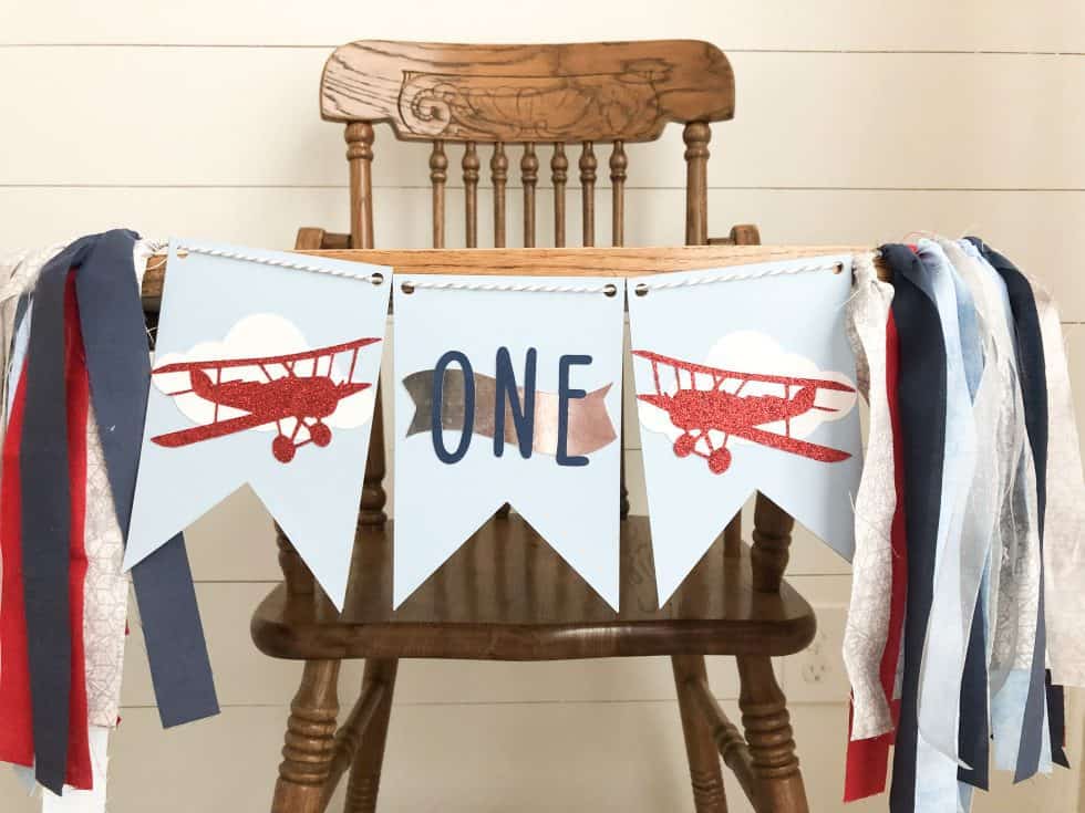 30 Beautiful First Birthday High Chair Banners | Shabby Mint Chic Party